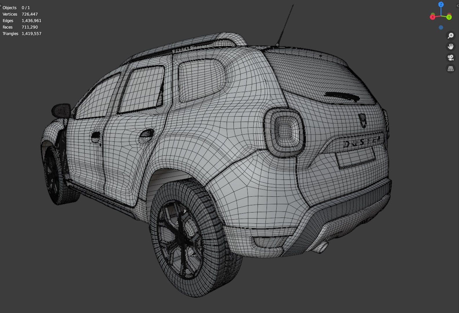 Dacia Duster 3D Model - TurboSquid 1678632