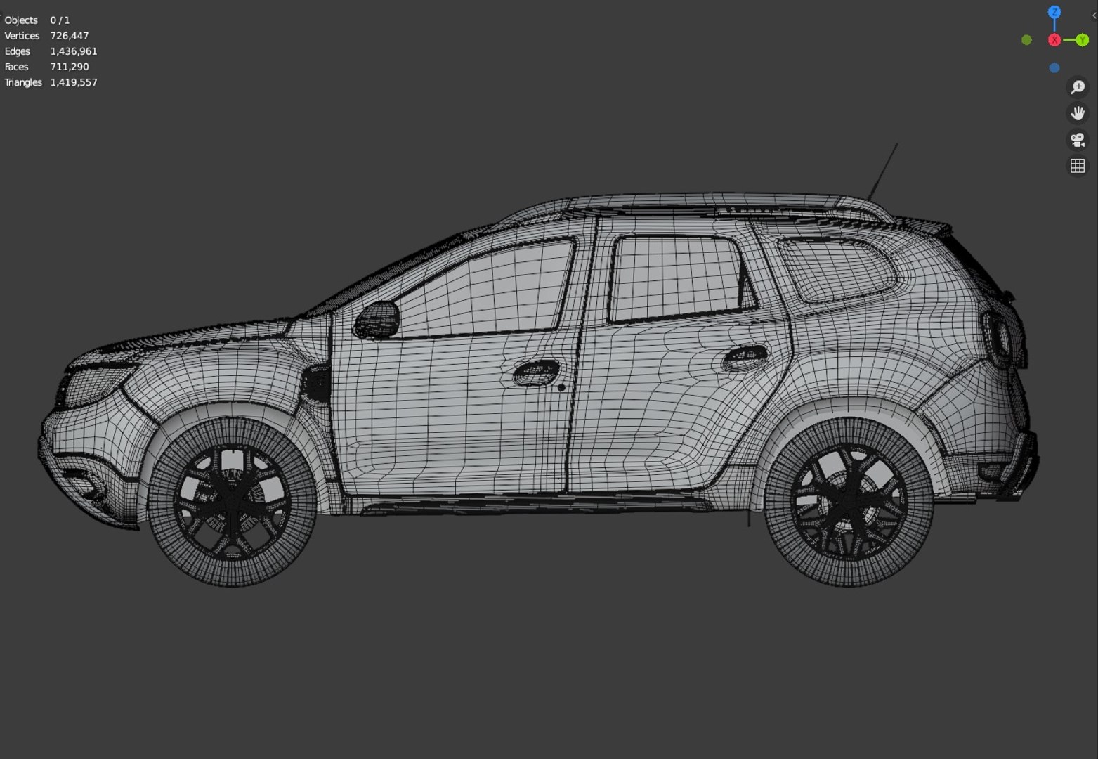 Dacia Duster 3D Model - TurboSquid 1678632