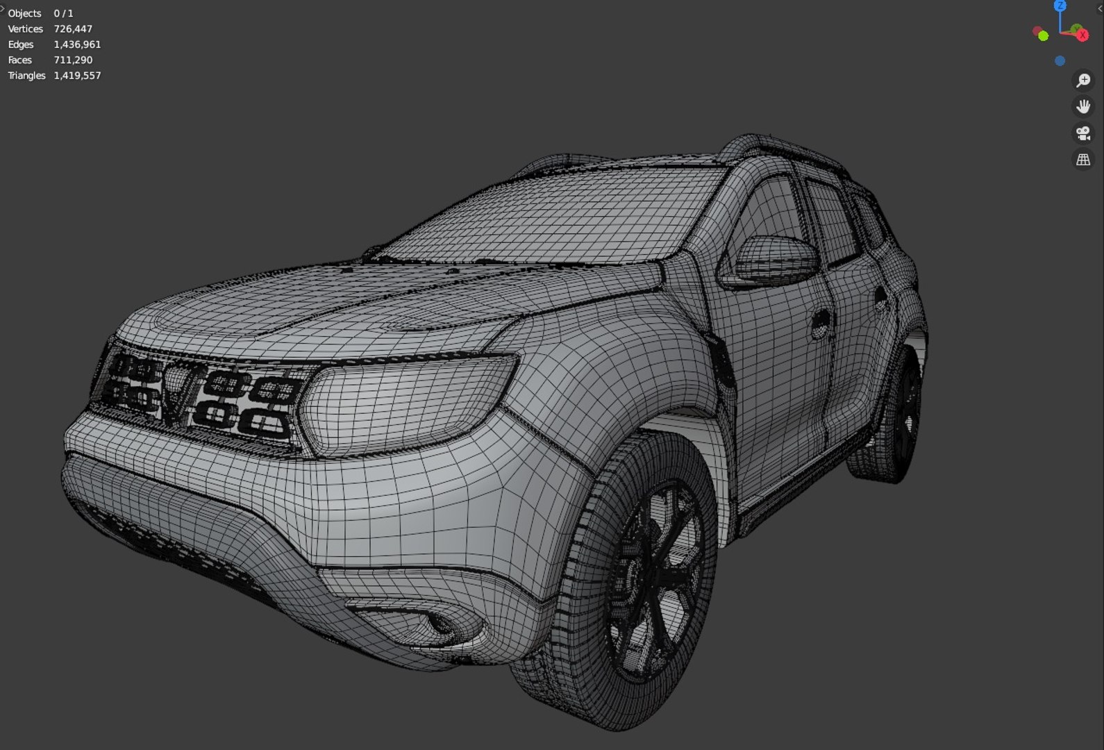Dacia Duster 3D Model - TurboSquid 1678632