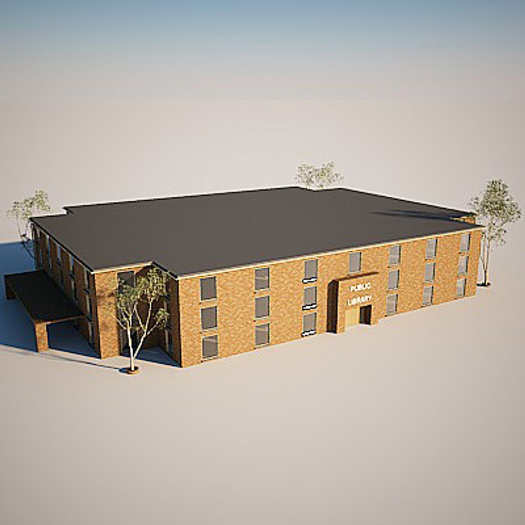 3d Public Library 1