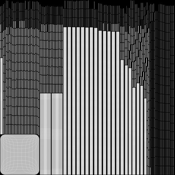 3D model Square mirror Tarsile La Redoute - TurboSquid 1736465