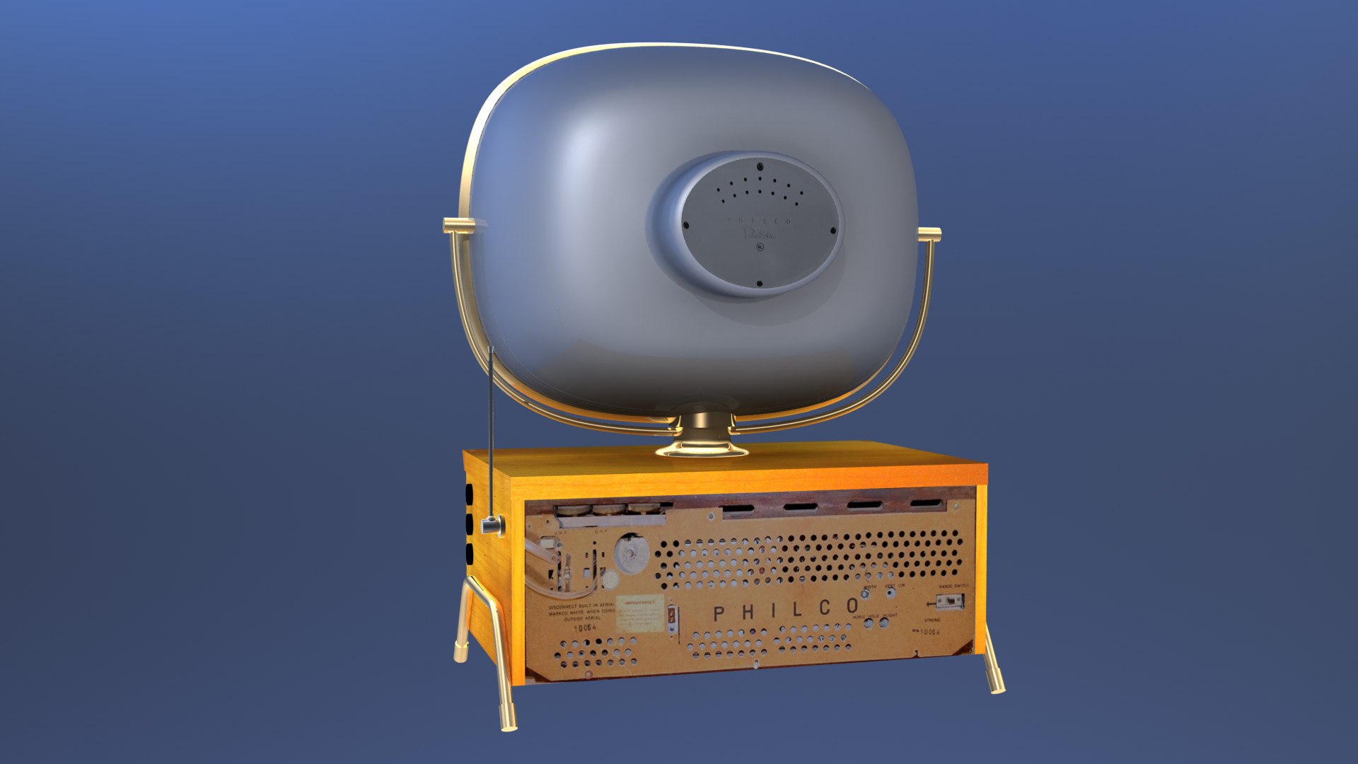 3D Philco Predicta Holiday - TurboSquid 1195046