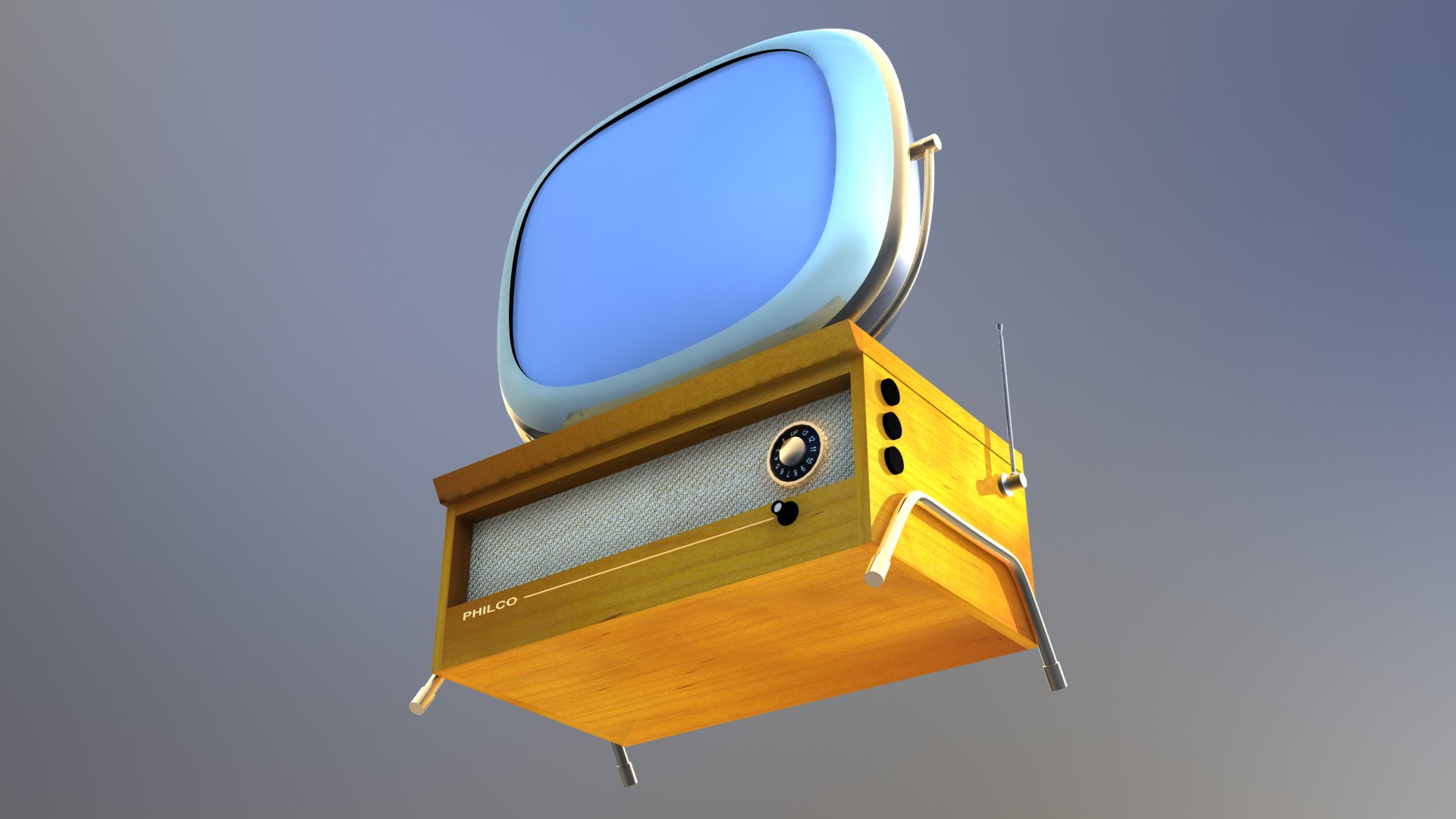 3D Philco Predicta Holiday - TurboSquid 1195046