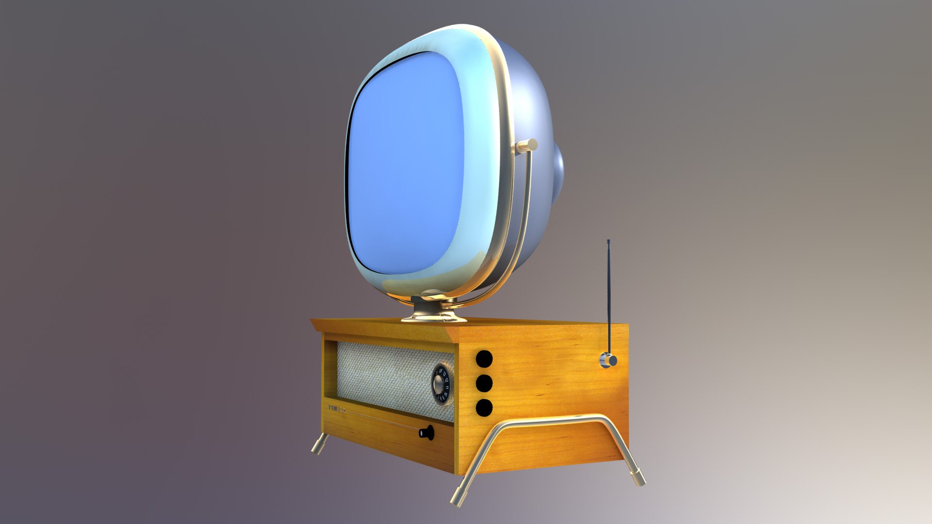 3D Philco Predicta Holiday - TurboSquid 1195046