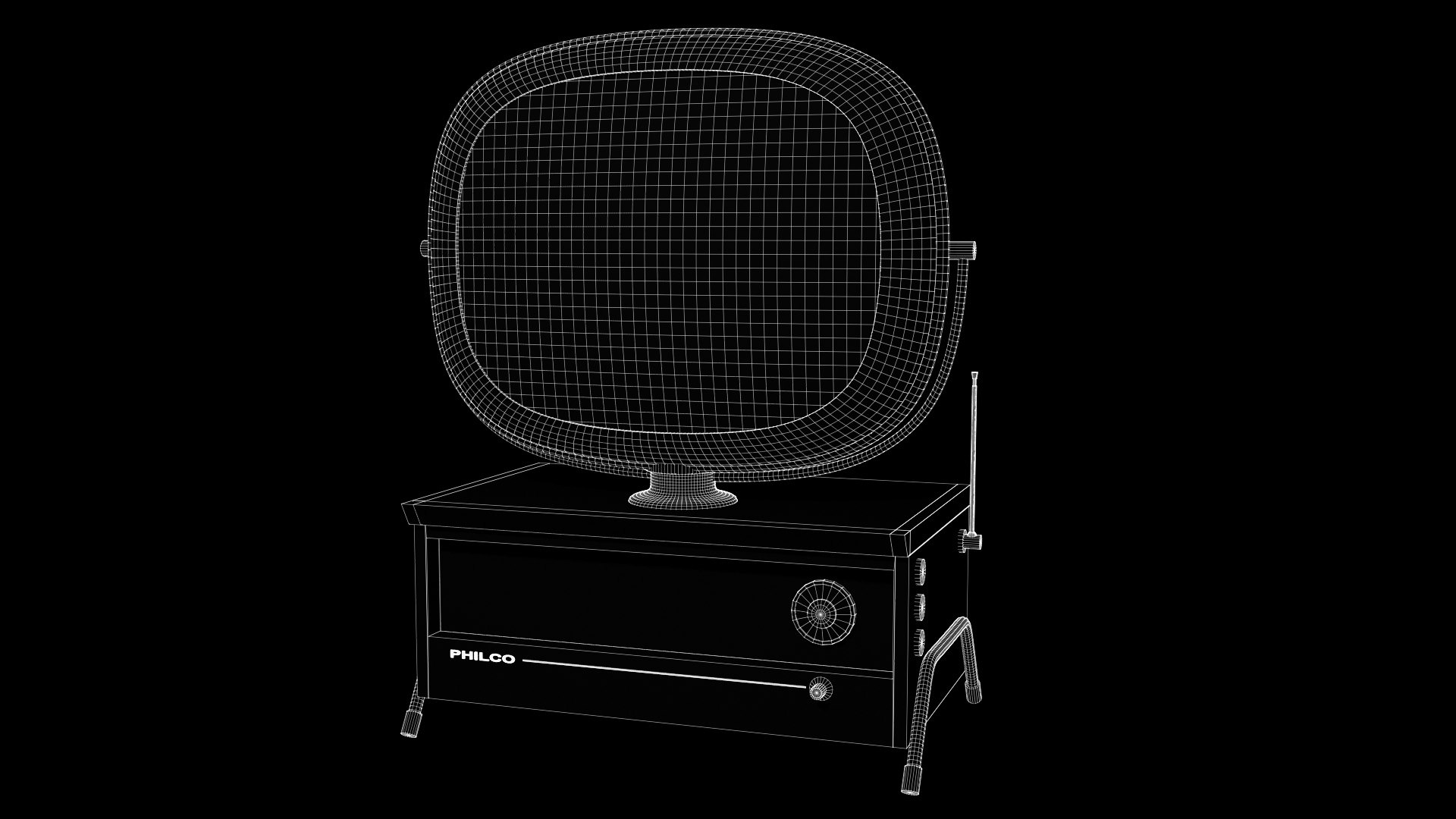 3D Philco Predicta Holiday - TurboSquid 1195046