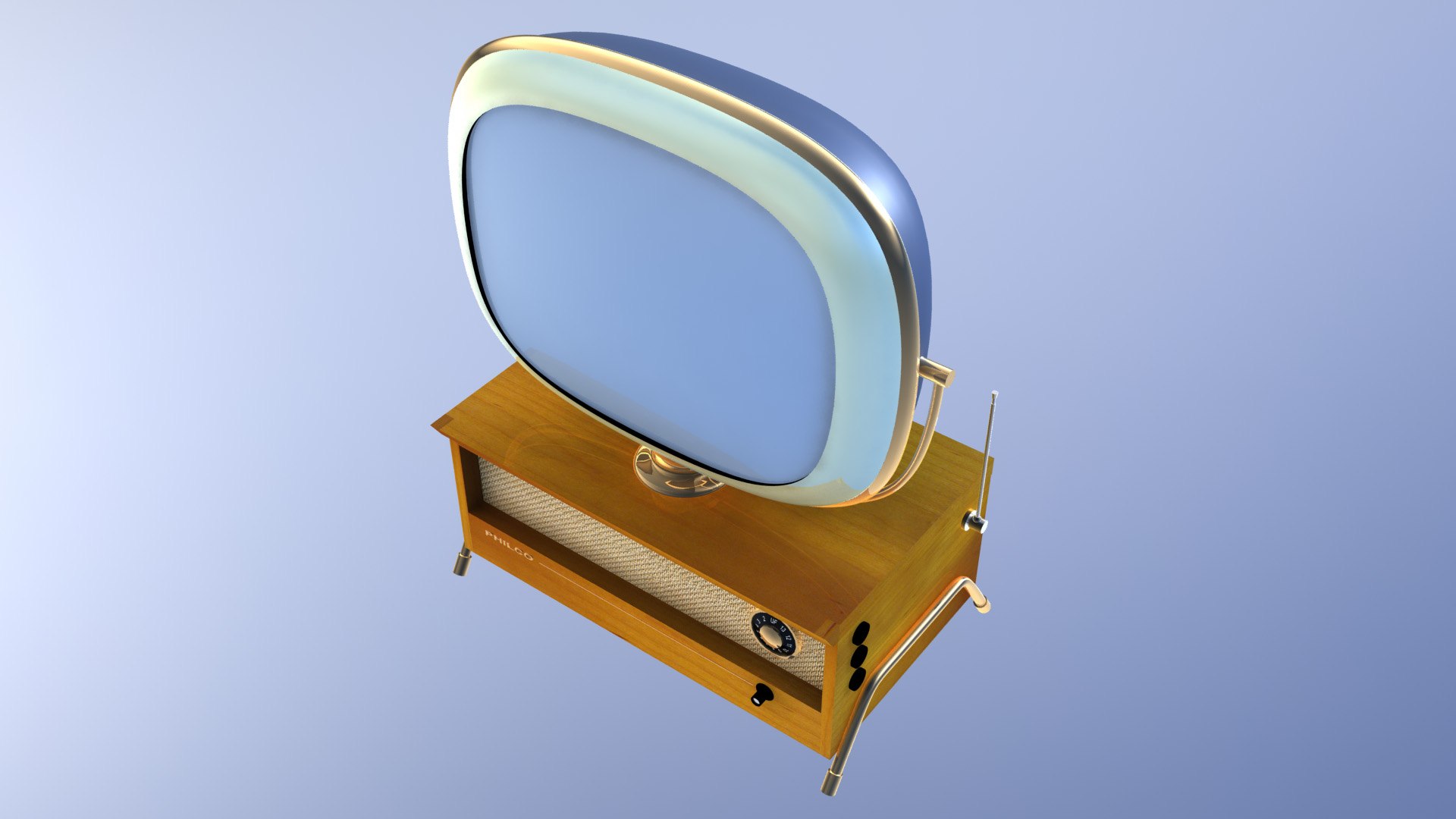 3D Philco Predicta Holiday - TurboSquid 1195046