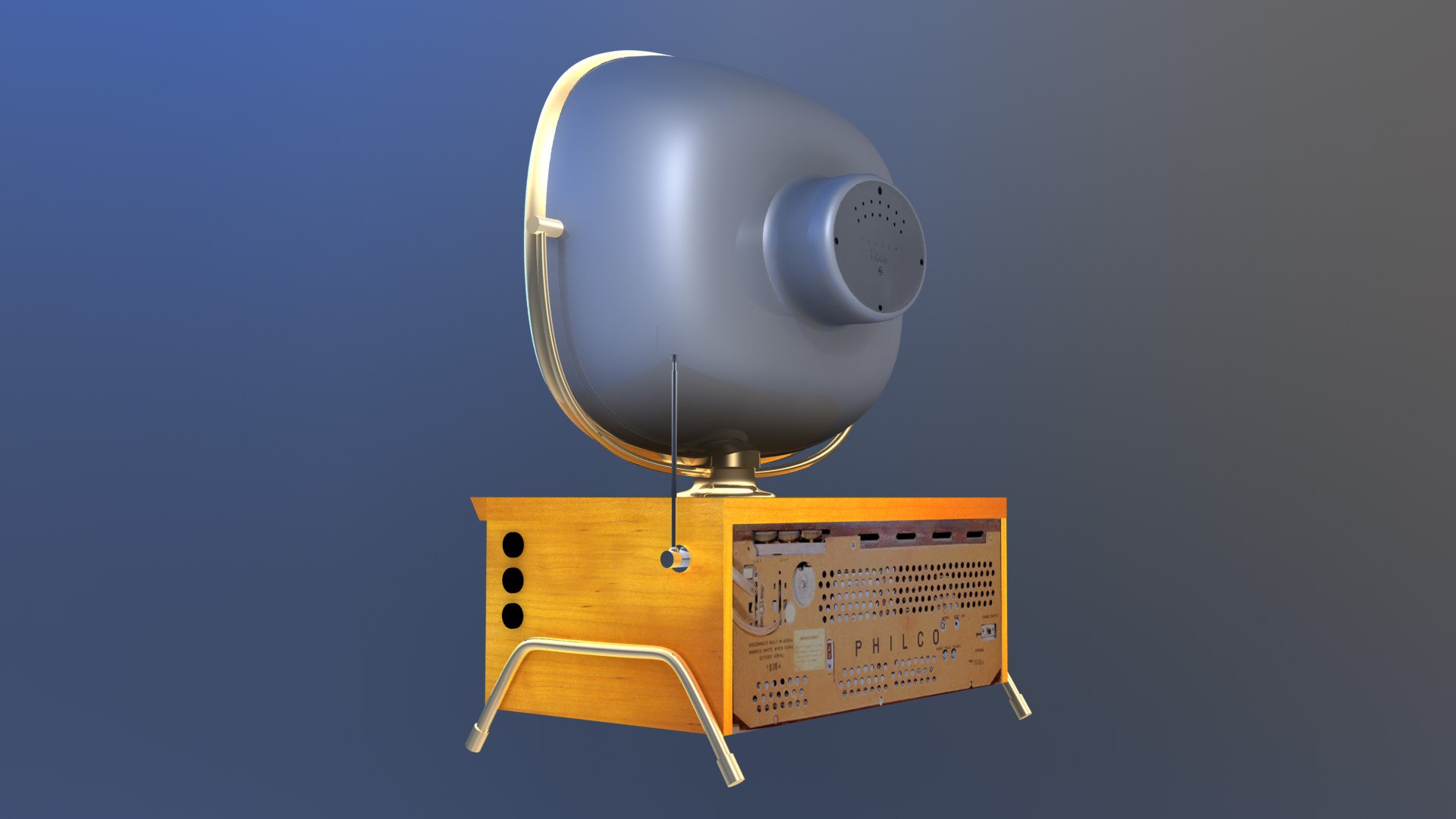 3D Philco Predicta Holiday - TurboSquid 1195046