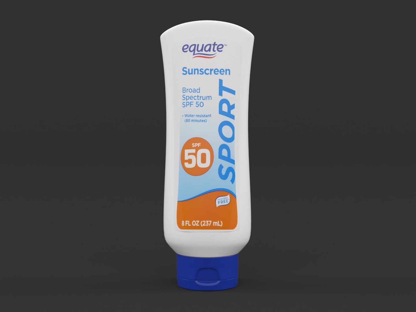 Equate Ultra Sunscreen Broad Model - TurboSquid 1543906
