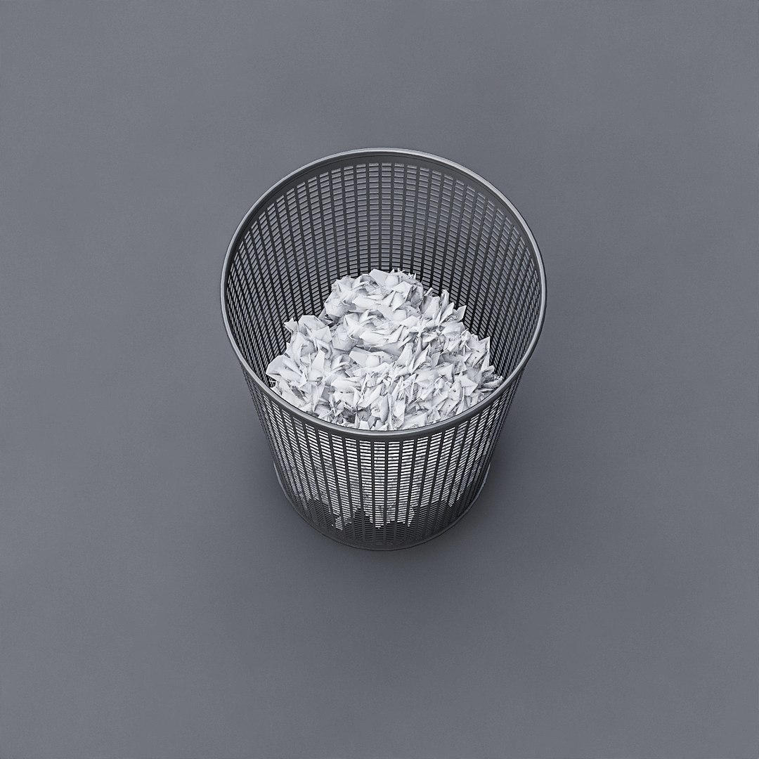 Trash realistic model - TurboSquid 1548470