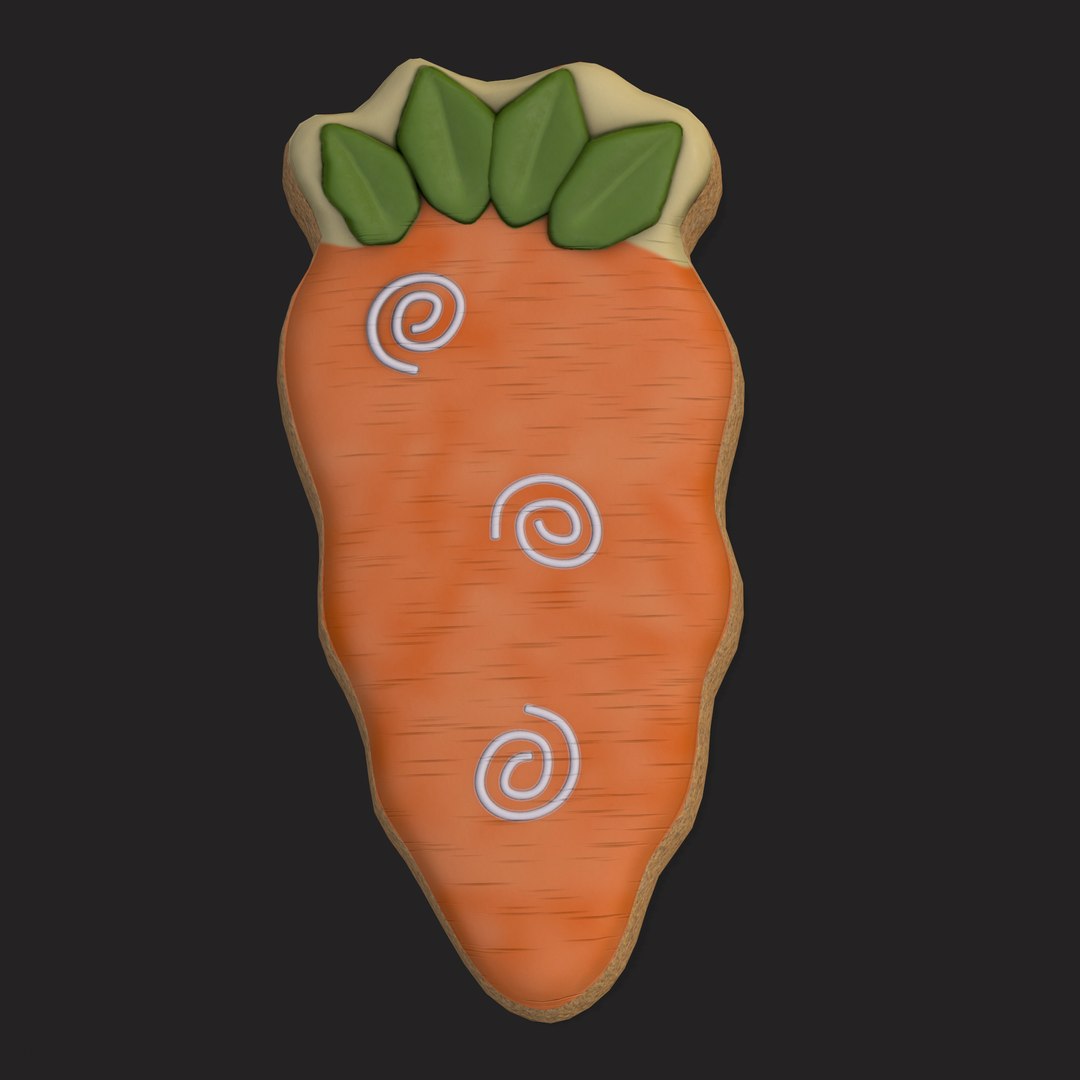 3D Happy Easter Cookies Model - TurboSquid 1884009