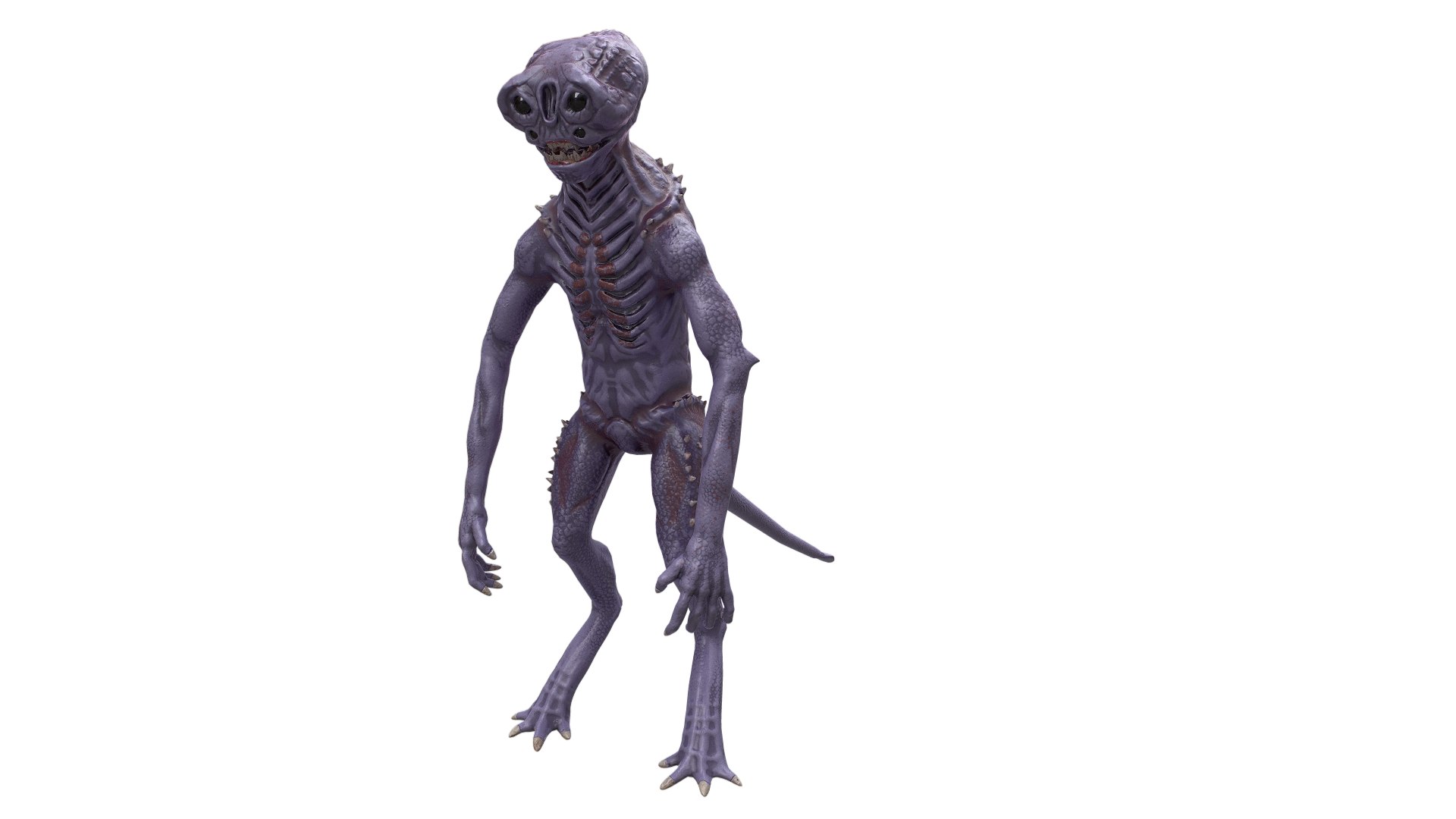 3D Alien Monster - TurboSquid 1838615