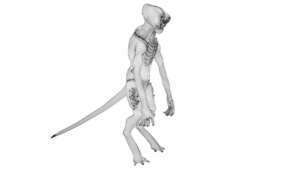 3D Alien Monster - TurboSquid 1838615