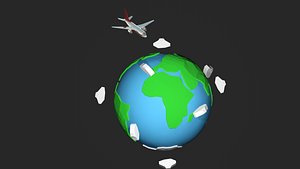 Cartoon Planet 3D Models for Download | TurboSquid