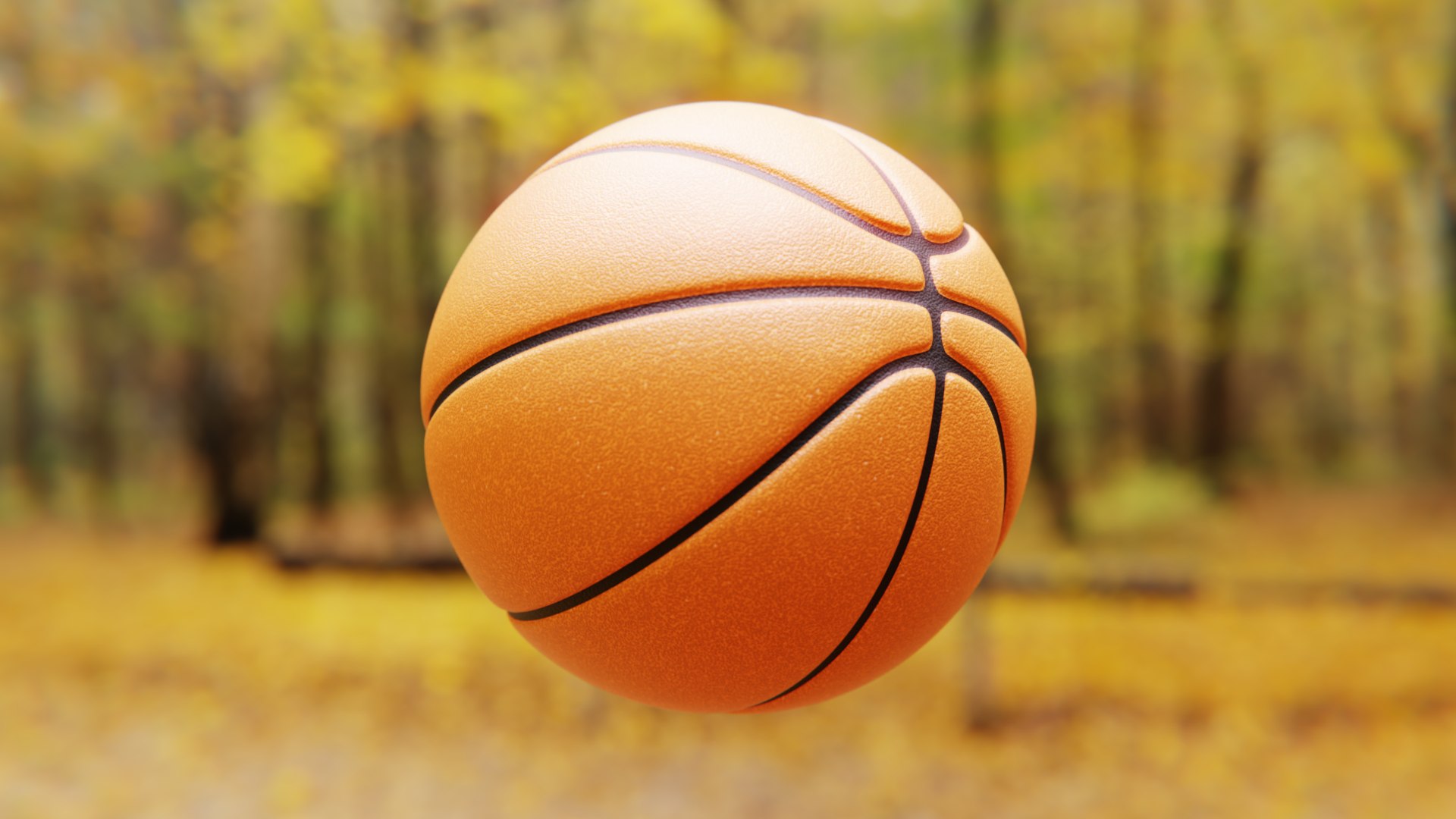 Basketball With Procedural Texture 3D Model - TurboSquid 2150300