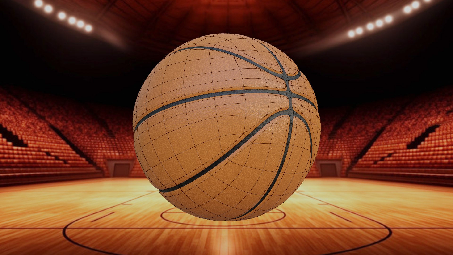 Basketball With Procedural Texture 3D Model - TurboSquid 2150300