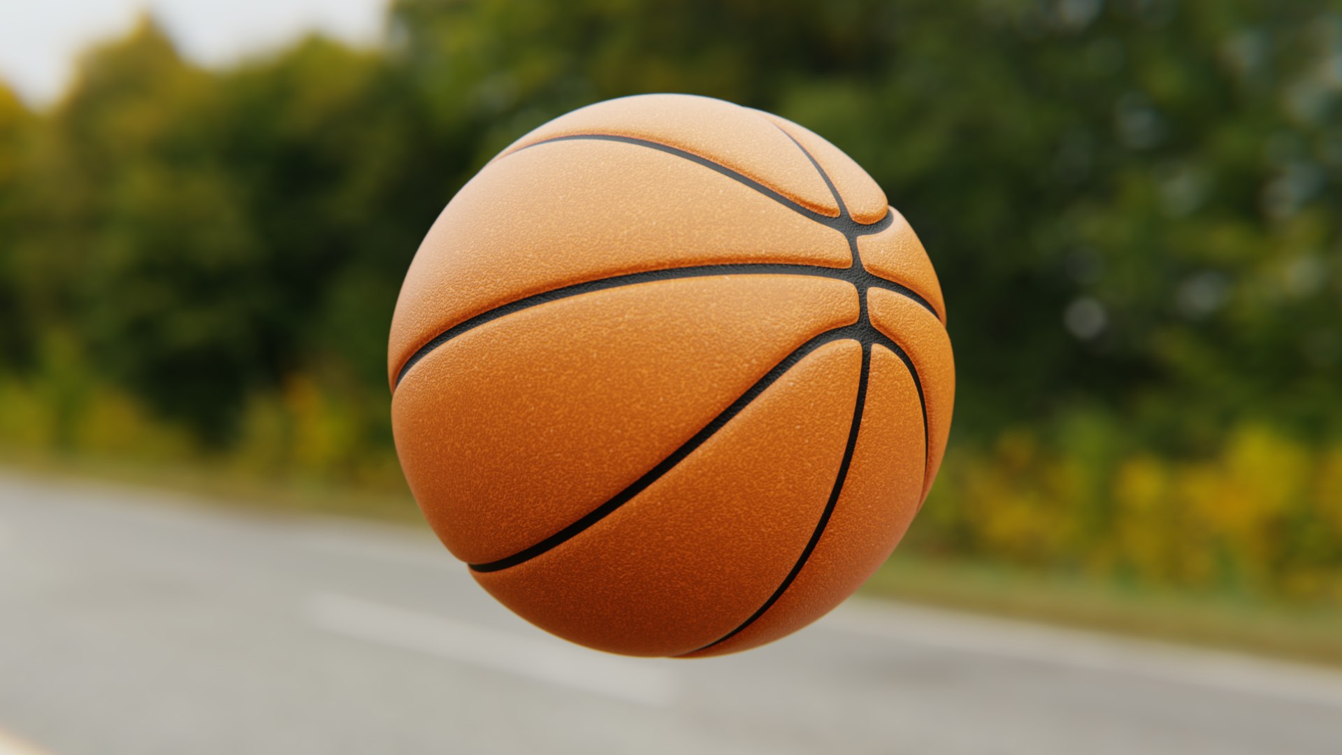Basketball With Procedural Texture 3D Model - TurboSquid 2150300