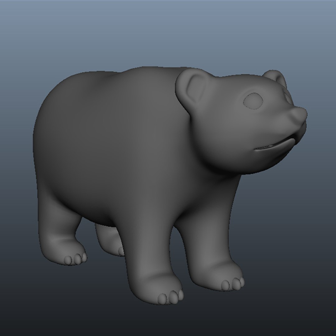 Bear Model - TurboSquid 1157711