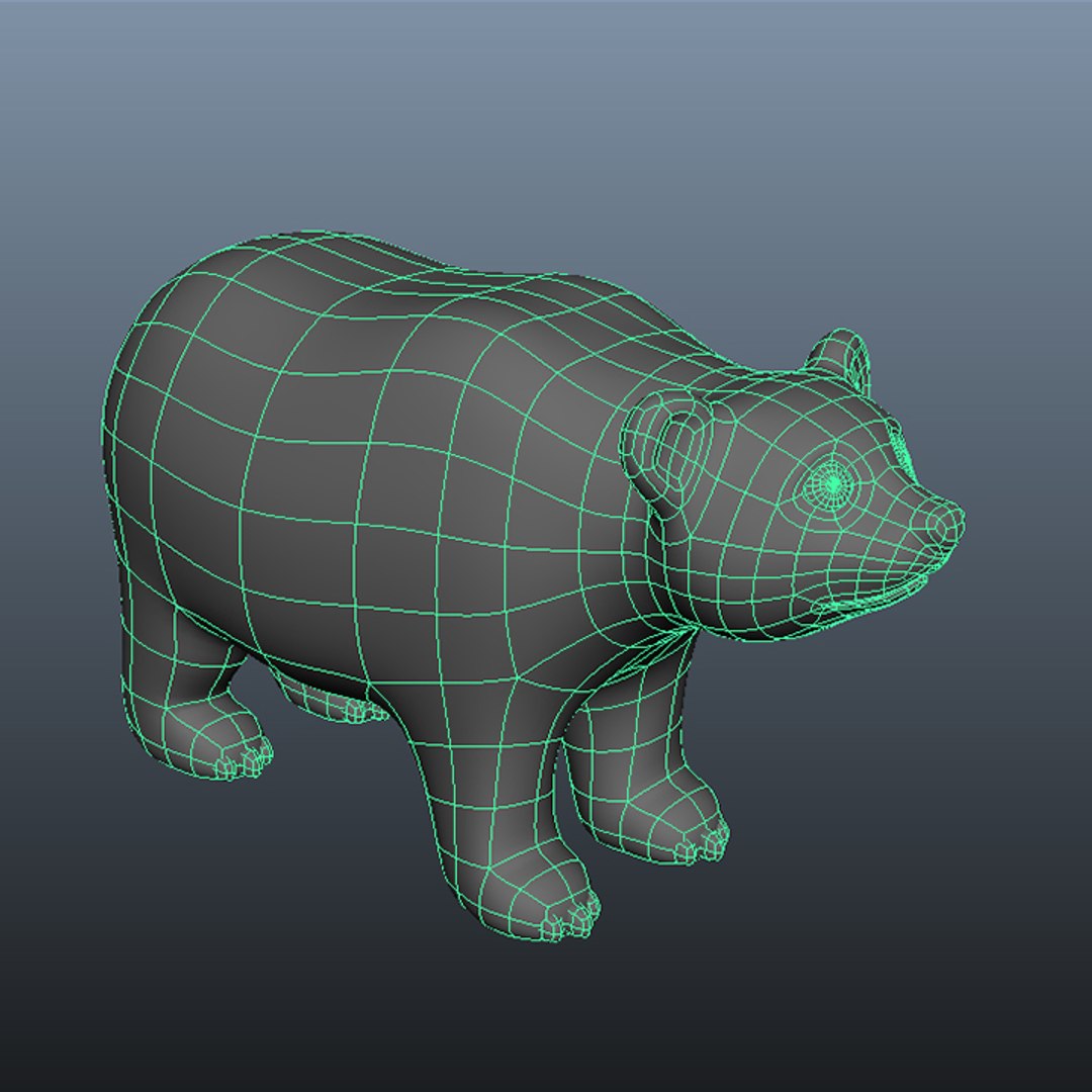Bear Model - TurboSquid 1157711