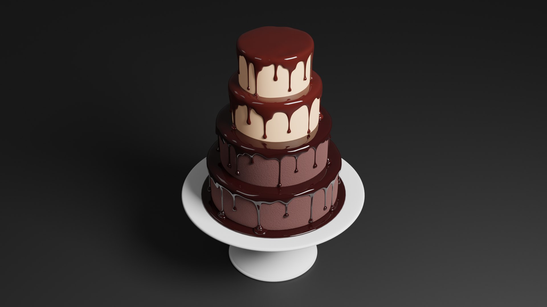 3D Model Wedding Cake 3D Model - TurboSquid 2323959