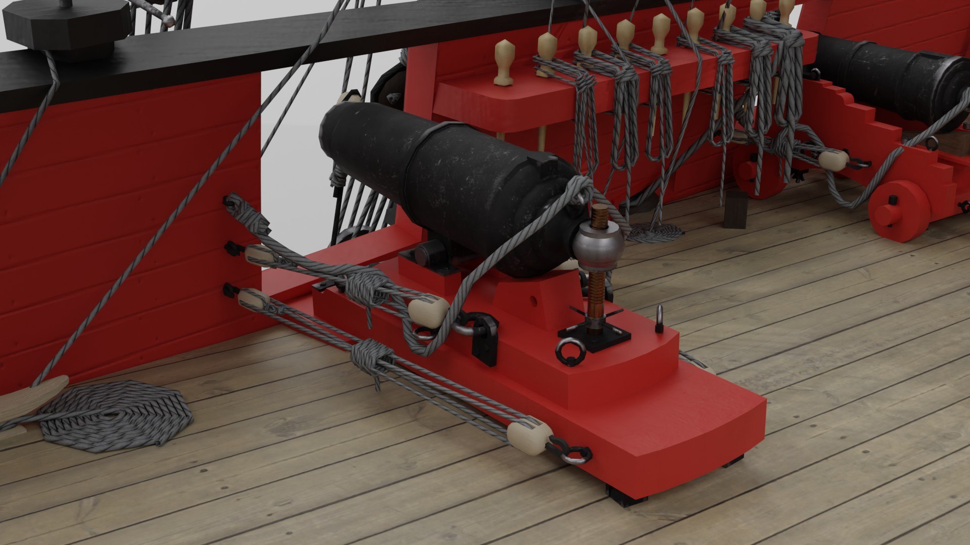HMS Enterprize 1782 3D Model - TurboSquid 2443821