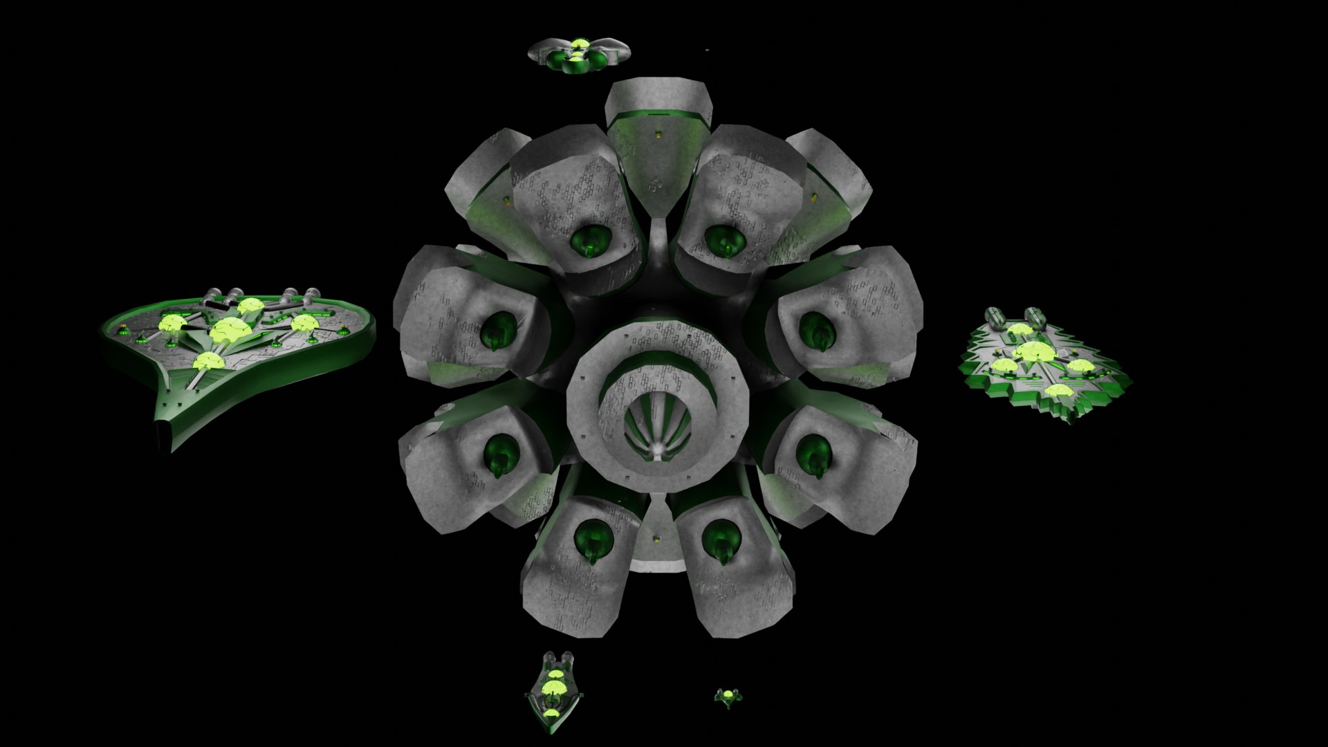 Arborec Flagship 3D model - TurboSquid 1795193