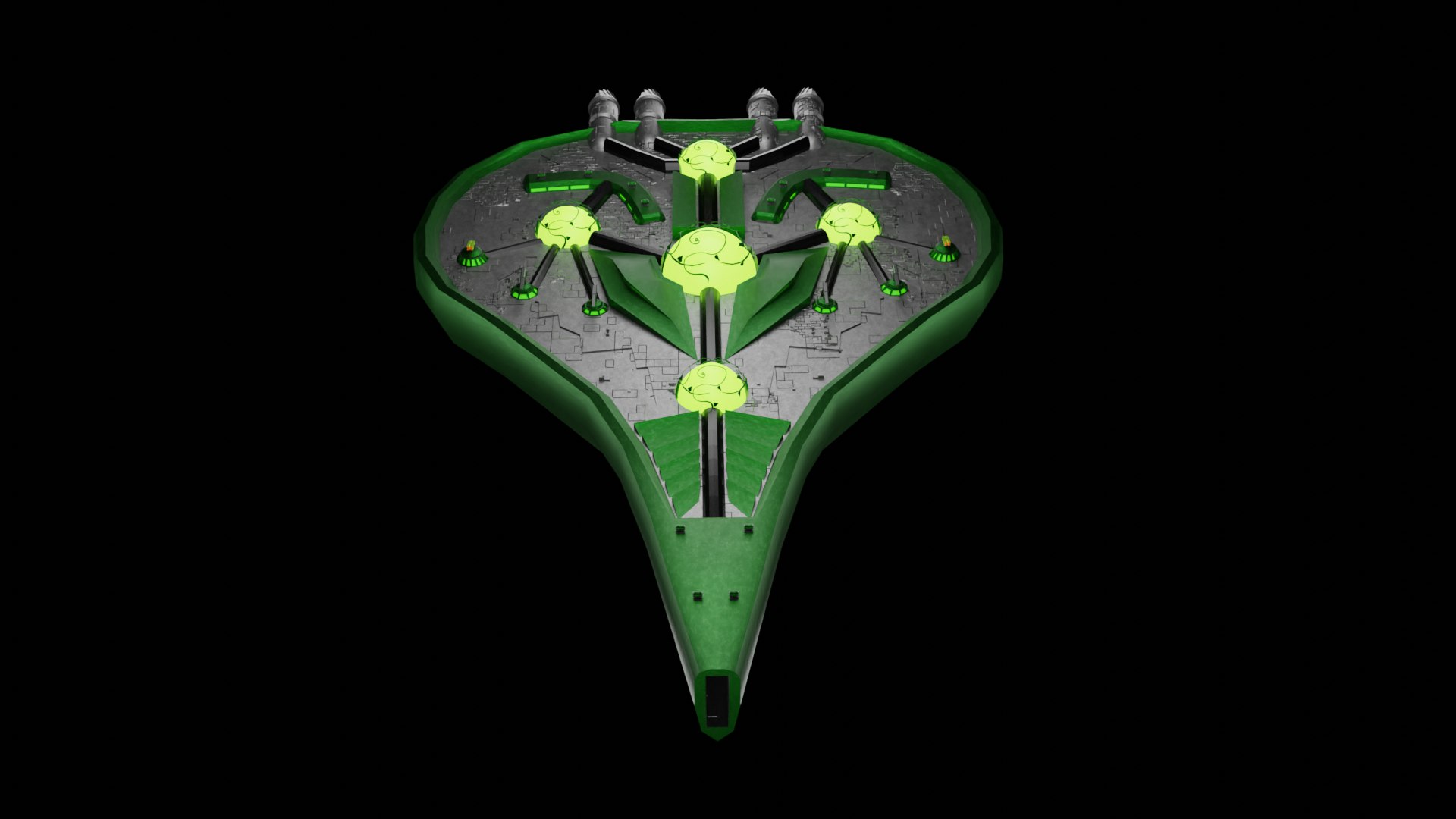 Arborec Flagship 3D model - TurboSquid 1795193