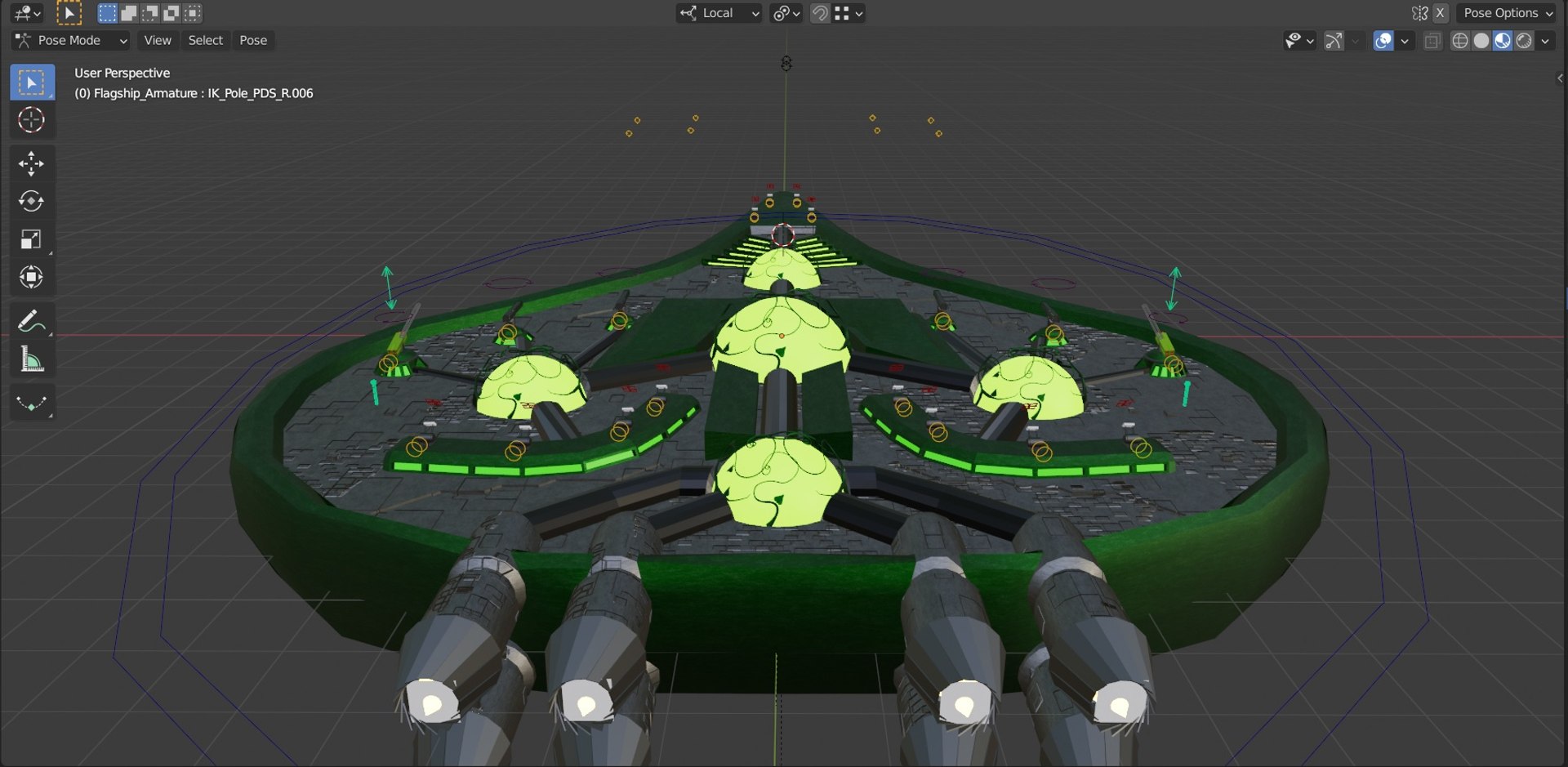 Arborec Flagship 3D model - TurboSquid 1795193