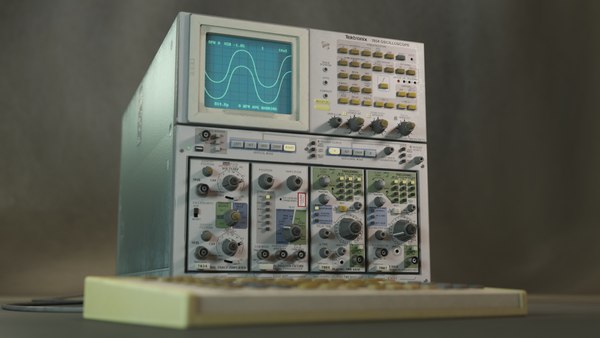 Analogic Oscilloscope 3D model - TurboSquid 1791007