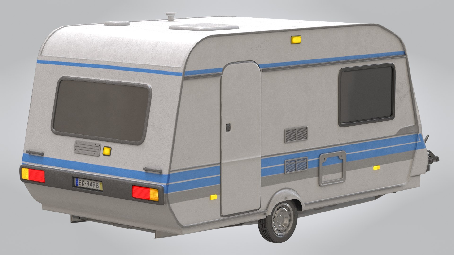 3D Hobby Camper Model - TurboSquid 1631428