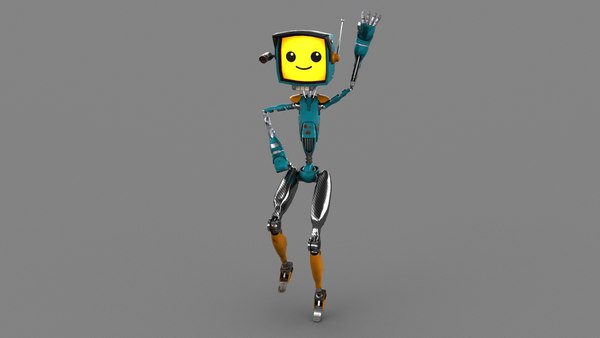 Telebot bot tele 3D model - TurboSquid 1689056