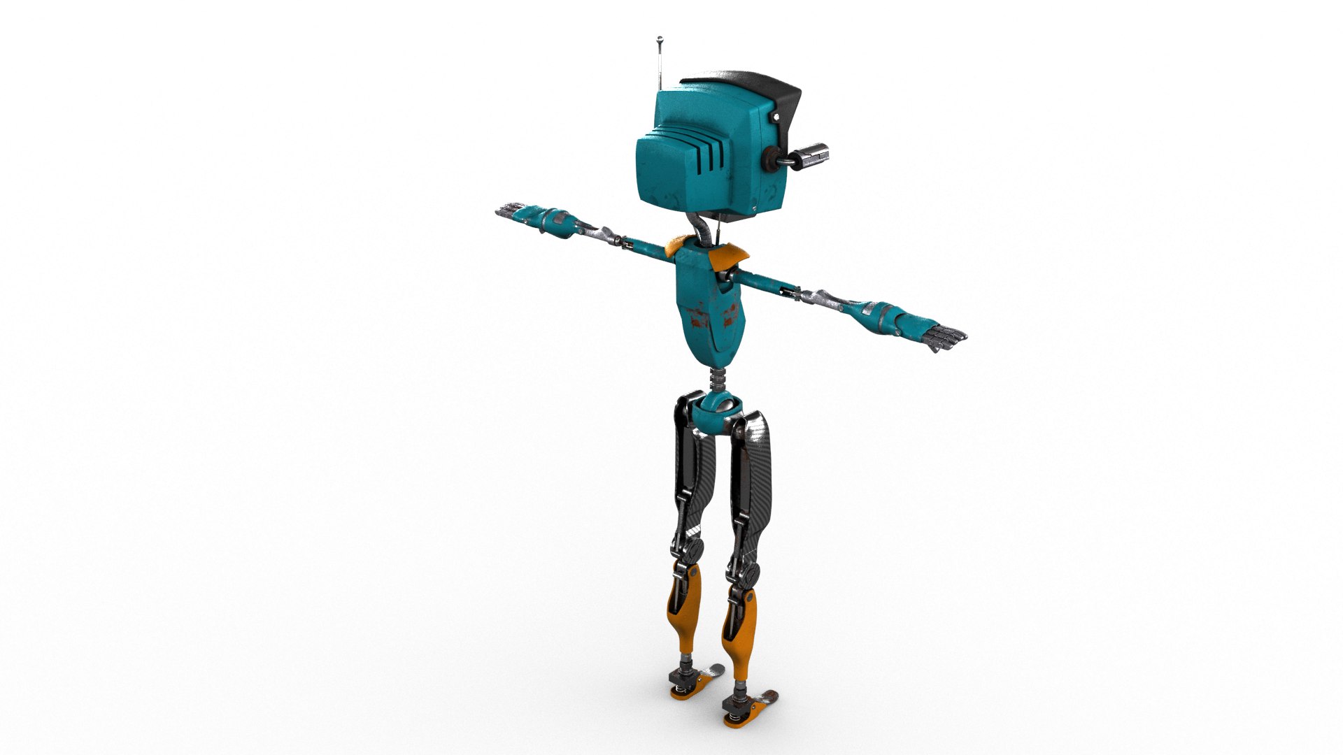 Telebot bot tele 3D model - TurboSquid 1689056