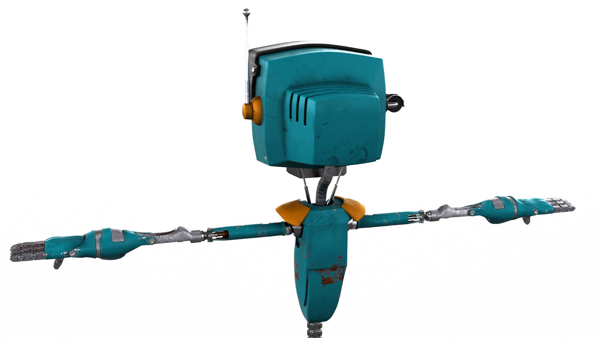 Telebot bot tele 3D model - TurboSquid 1689056