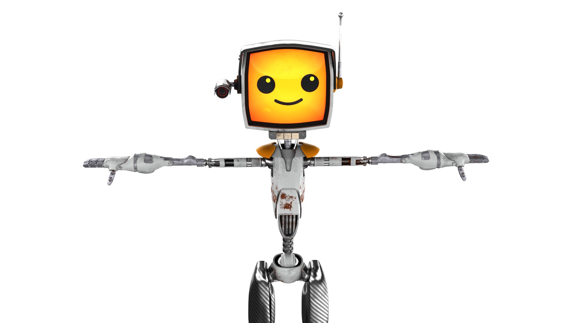 Telebot bot tele 3D model - TurboSquid 1689056