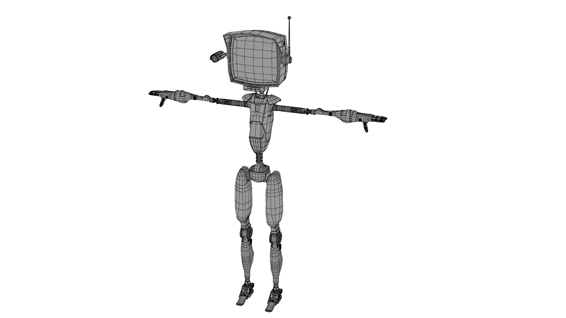 Telebot bot tele 3D model - TurboSquid 1689056