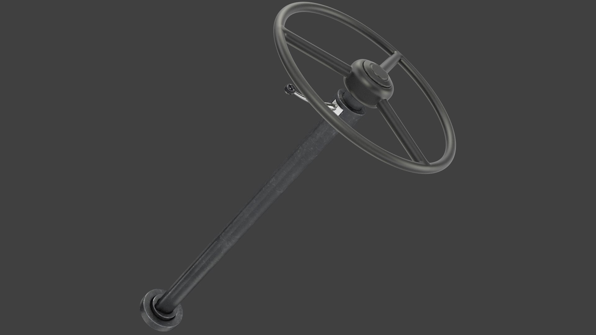3D Retro Steering Wheel and Pedals Collection V1 - TurboSquid 2057242