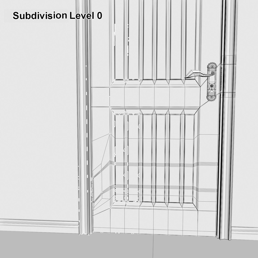 Interior Door 3d X