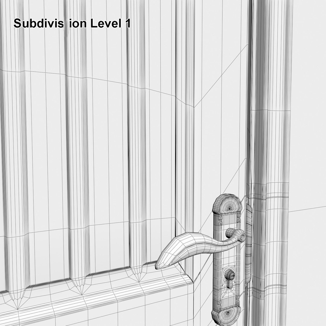 Interior Door 3d X