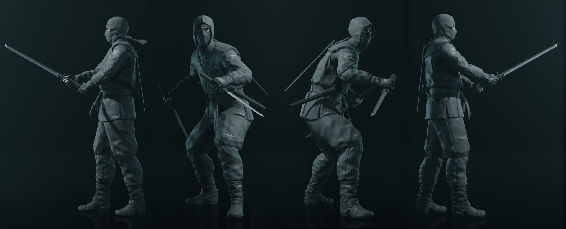 Urban Ninja 3D - TurboSquid 1613113