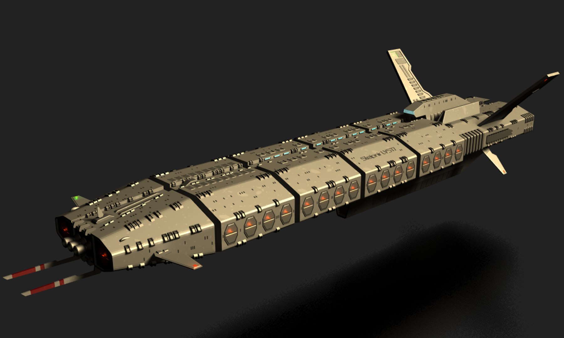 Workhorse Sleipnir Troop Carrier 3d Model