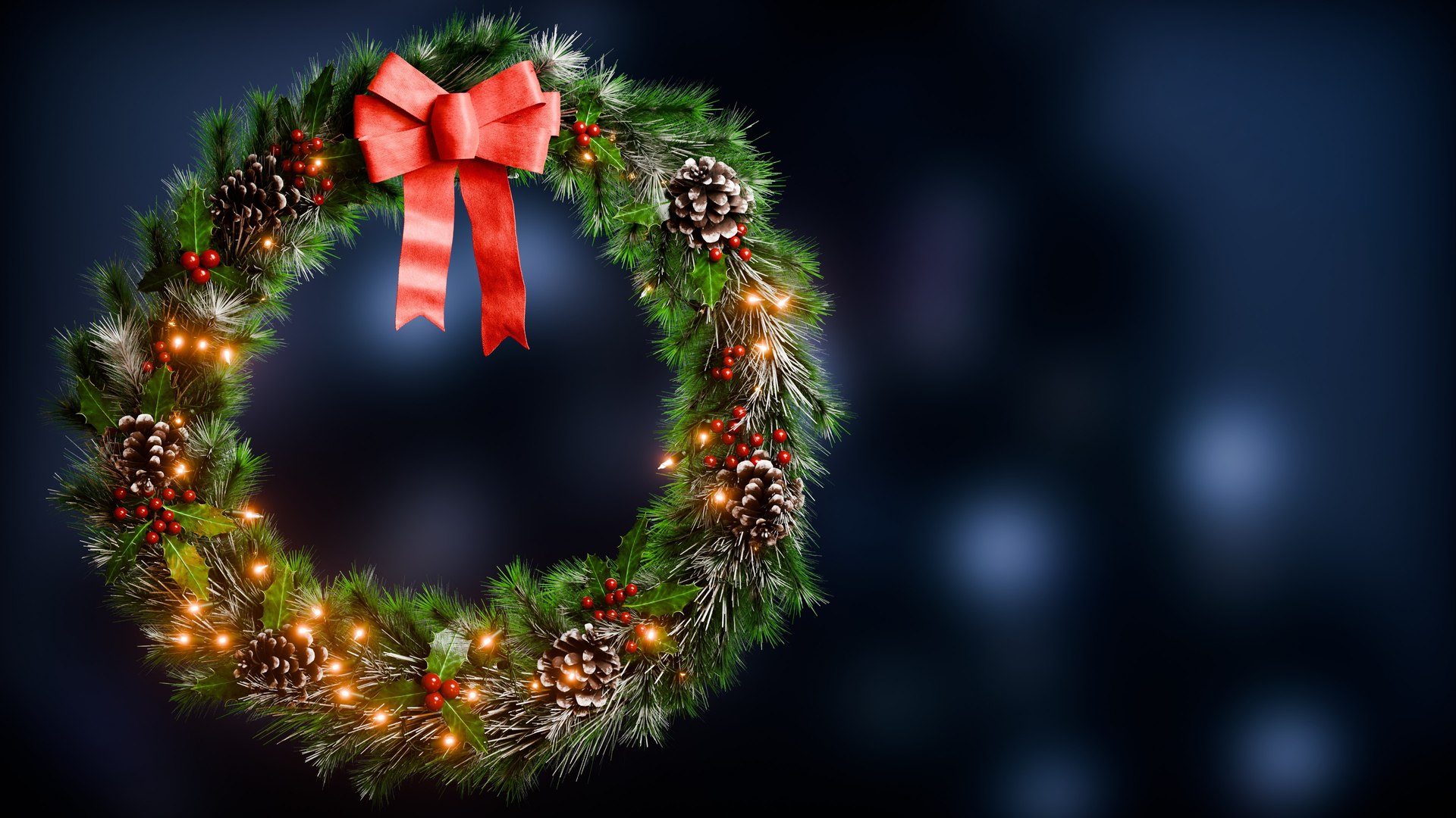 3D Christmas Wreath Asset Pack Model - TurboSquid 2305560