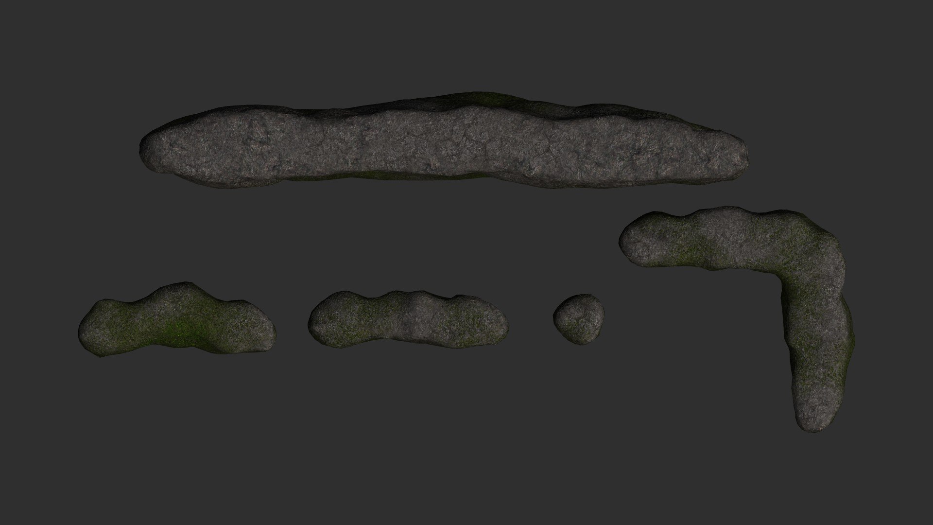 3D Cave Walls 4 - Moss 1 - TurboSquid 2082480