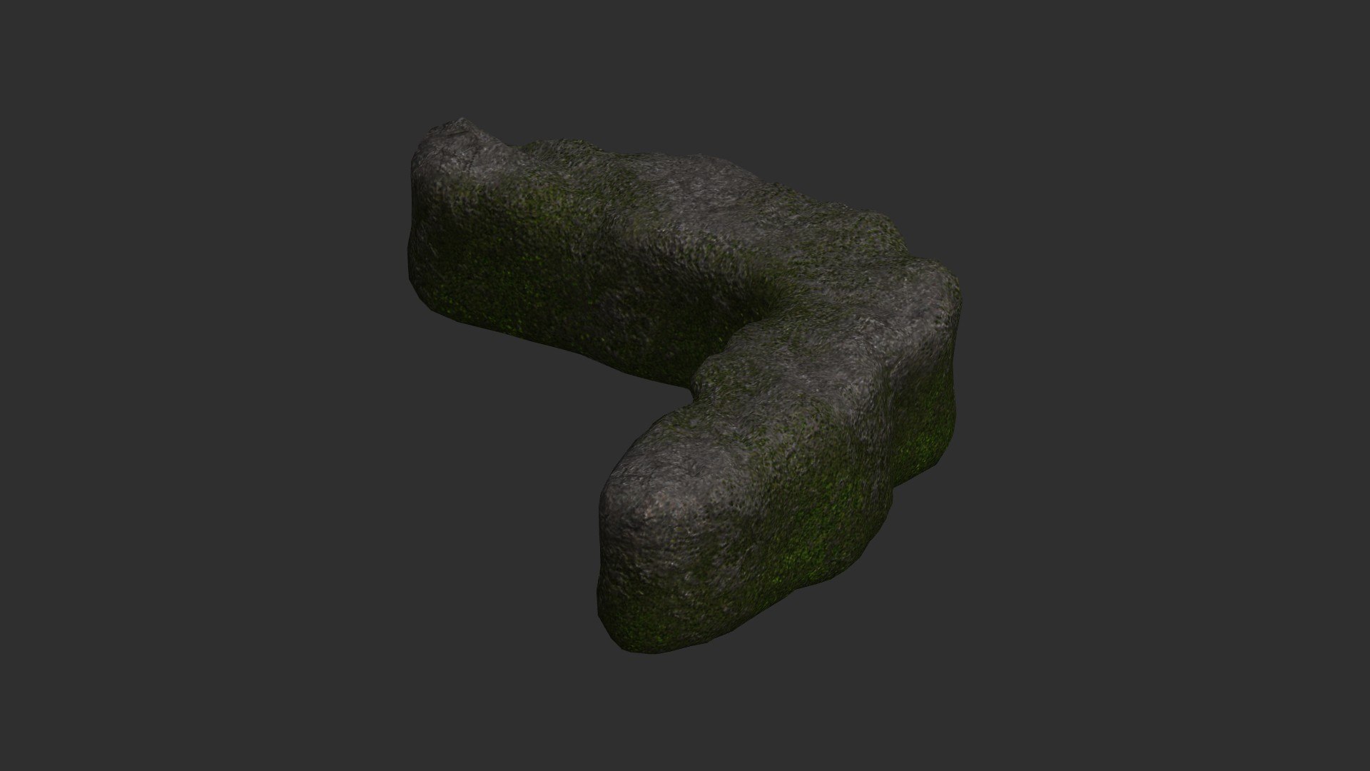 3D Cave Walls 4 - Moss 1 - TurboSquid 2082480