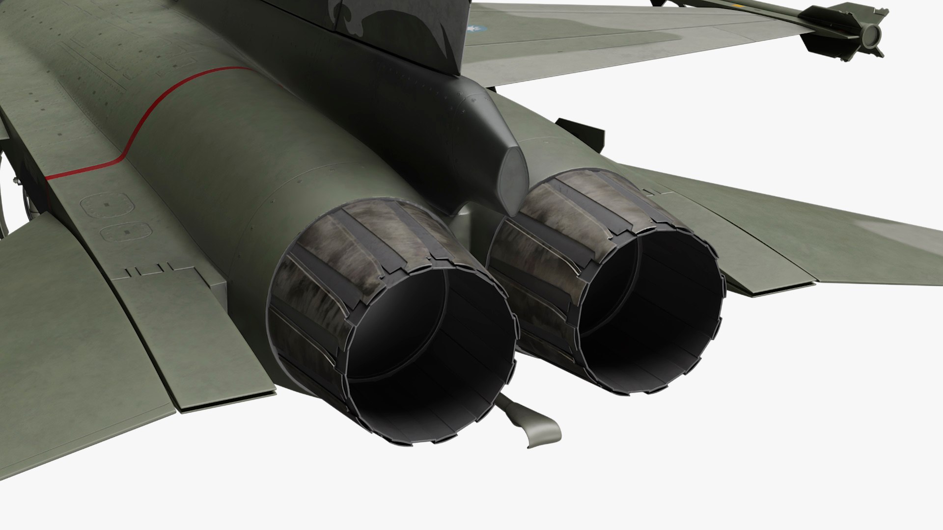 3D Model AIDC F-CK-1 Ching-Kuo Fighter Jet Green Rigged - TurboSquid ...