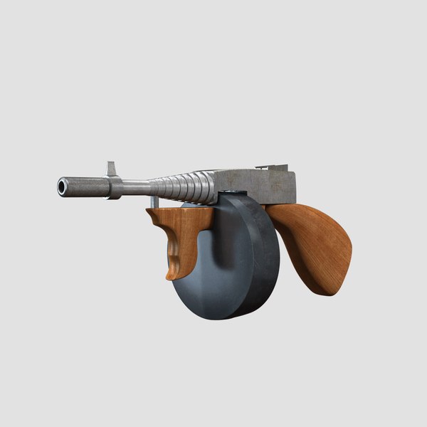 Cartoon Tommy Gun WW2 Tommy Gun" Baby One Piece For Sale By NorseTech