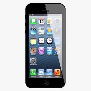 3D IPhone 5 Models - Browse & Download Formats - TurboSquid