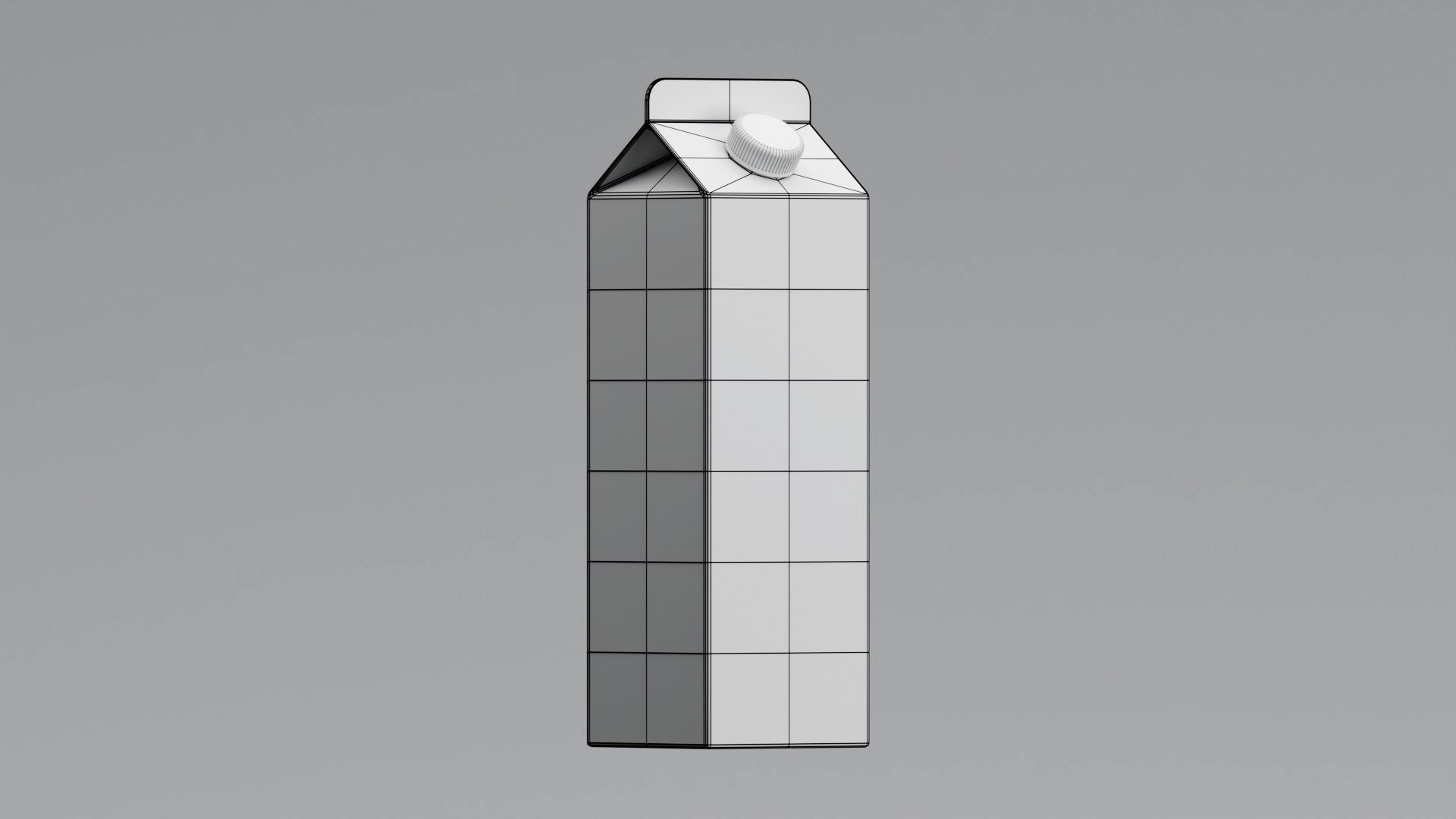 3D Milk Carton Model - TurboSquid 2374446