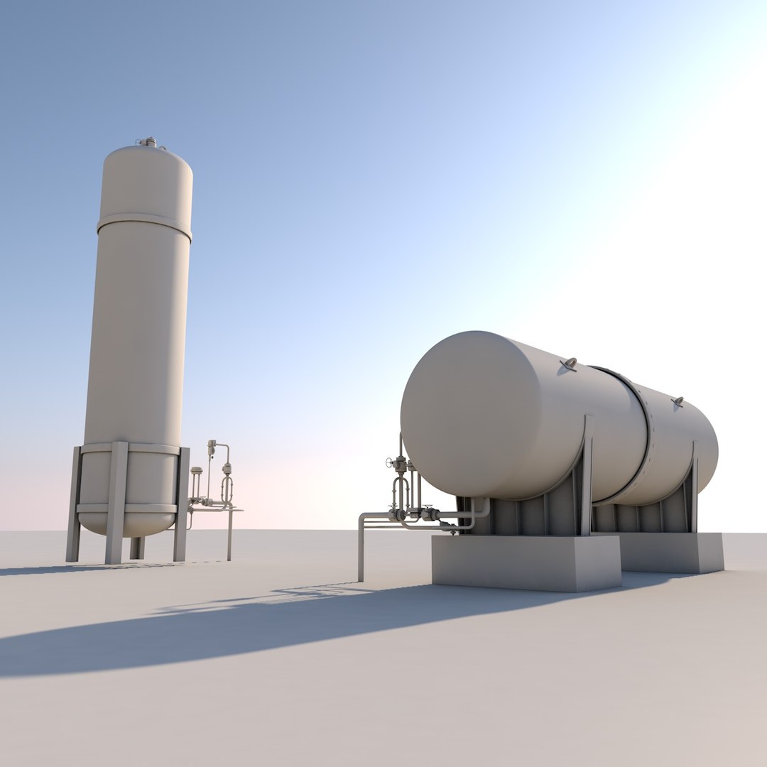 3D Oil Field Model - TurboSquid 1379893