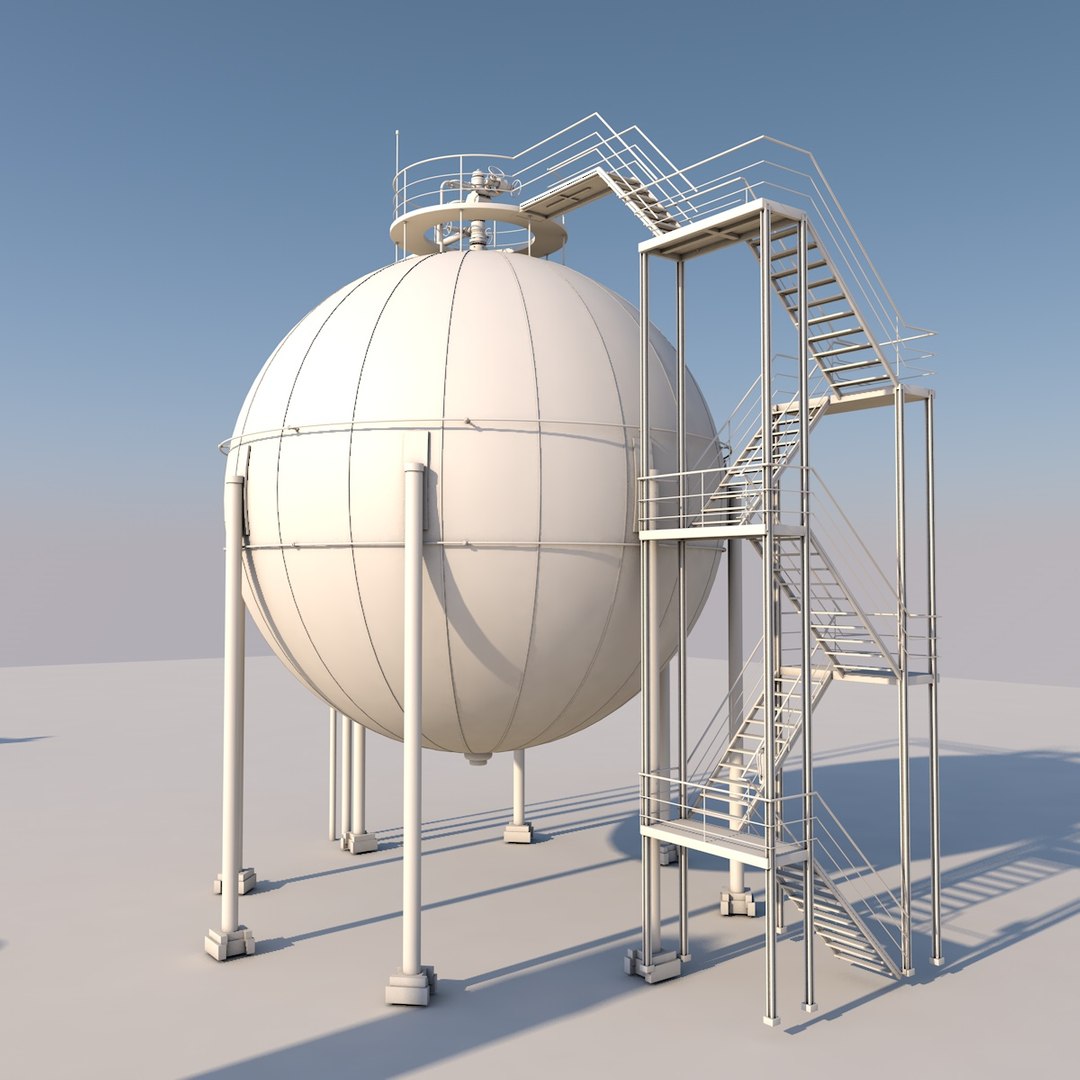 3D Oil Field Model - TurboSquid 1379893