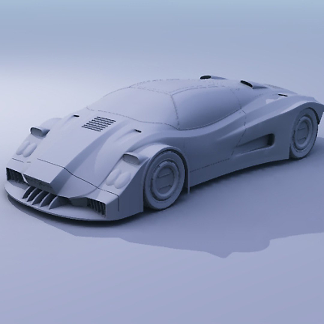 Concept Car 3d 3ds