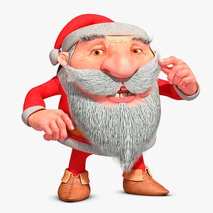 3D model Dwarf - Santa Claus Highpoly - TurboSquid 1843318